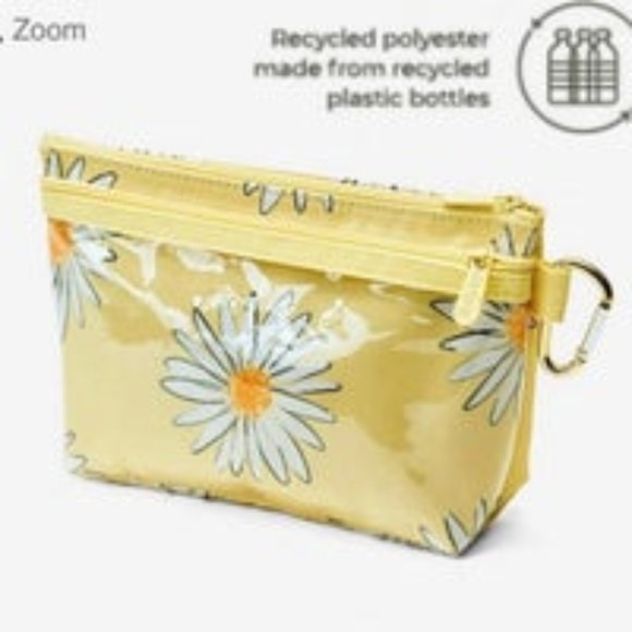 thirty-one | Bags | Thirtyone Clear Clip Butter Daisy New | Poshmark
